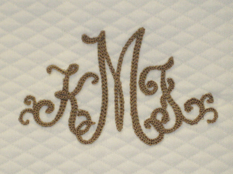 Monograms styles – Swiss, Transitional & Chain Stitch | Jane Wilner Designs